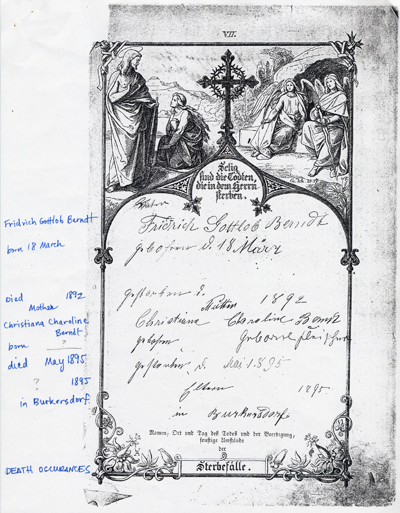 Berndt Family Bible